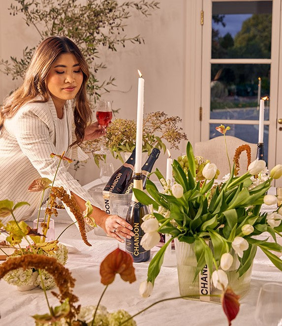 Jessica Nguyen's Tablescaping Workshop in Partnership with Chandon