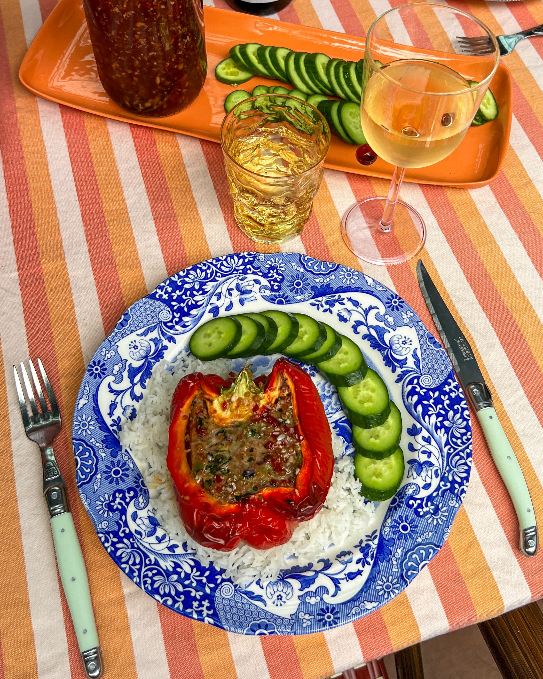 Jessica Nguyen's Stuffed Roasted Capsicums